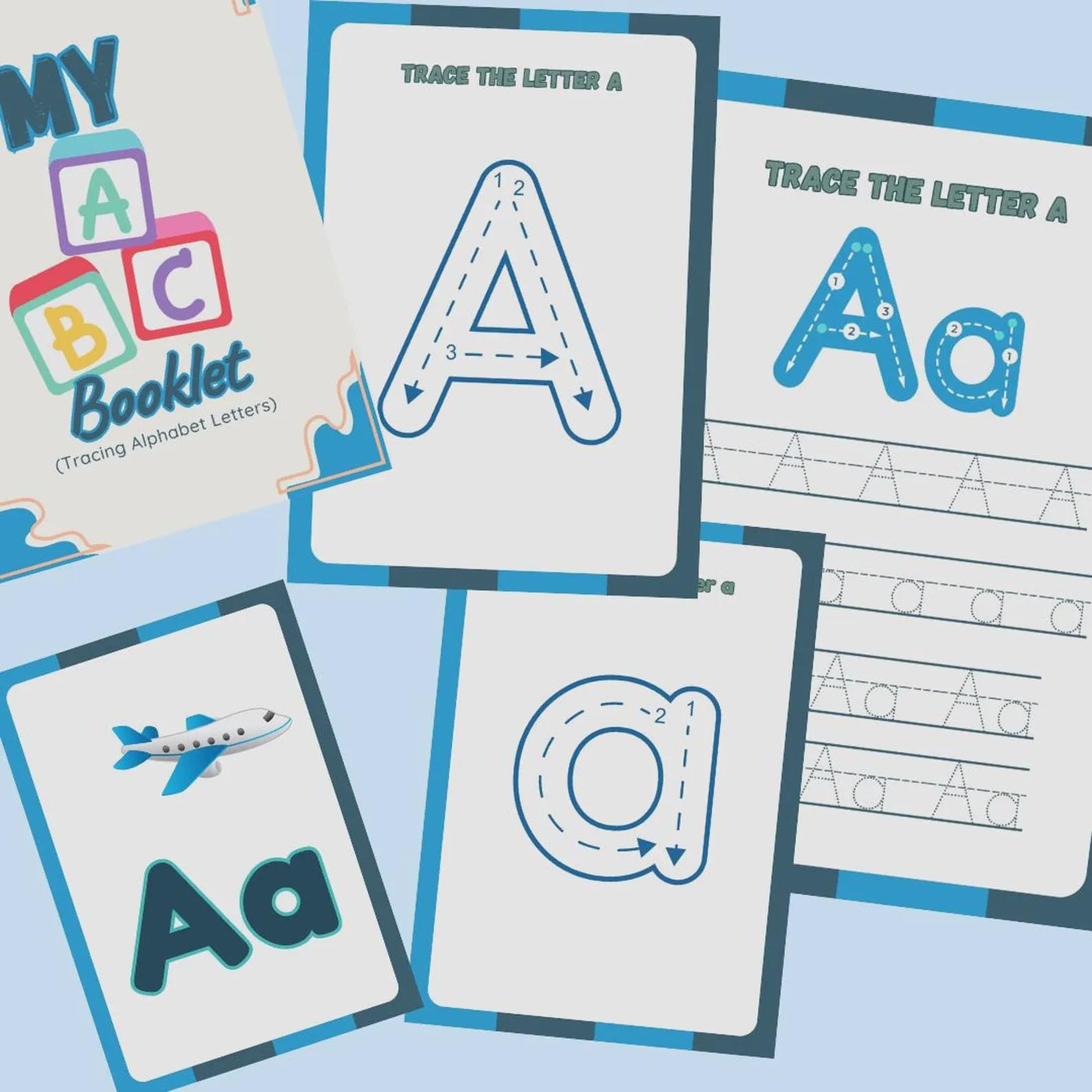 Preschool Alphabet Workbook ,make Learning FUN, EASY & EXCITING for ...