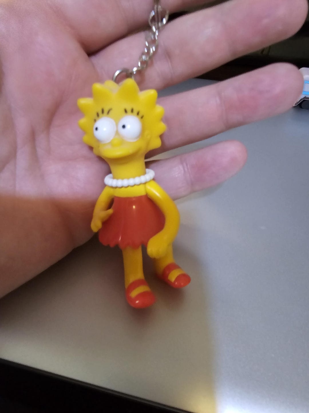 Lisa Simpson Keychain - Etsy