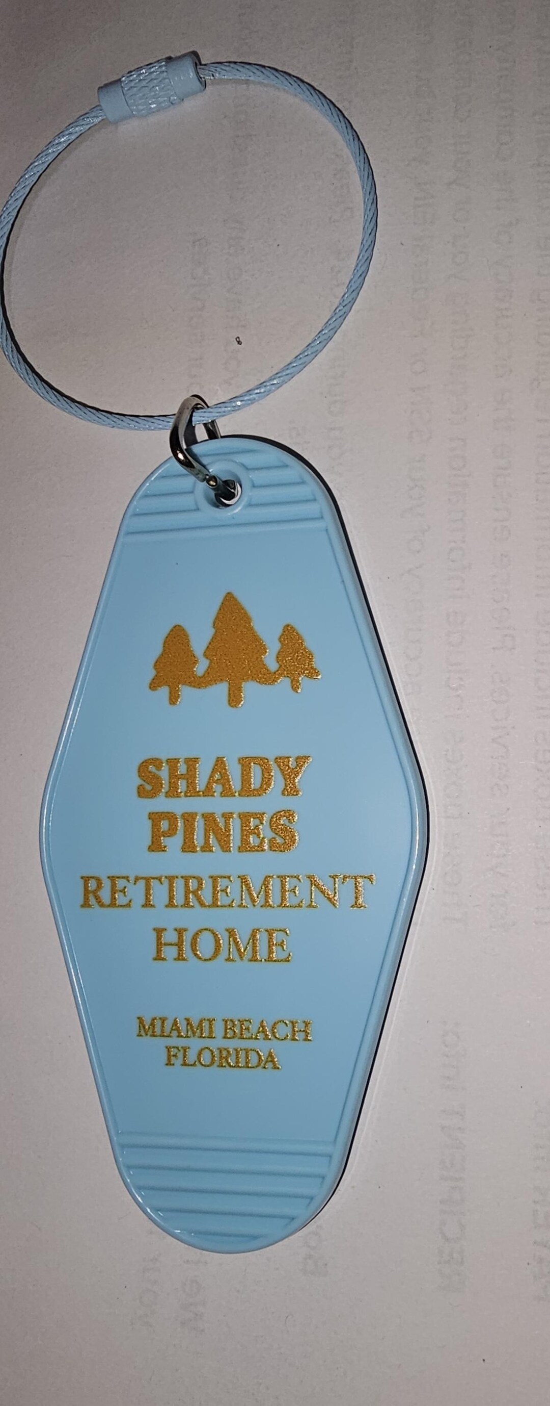 Golden Girls Keychain Shady Pines - Etsy