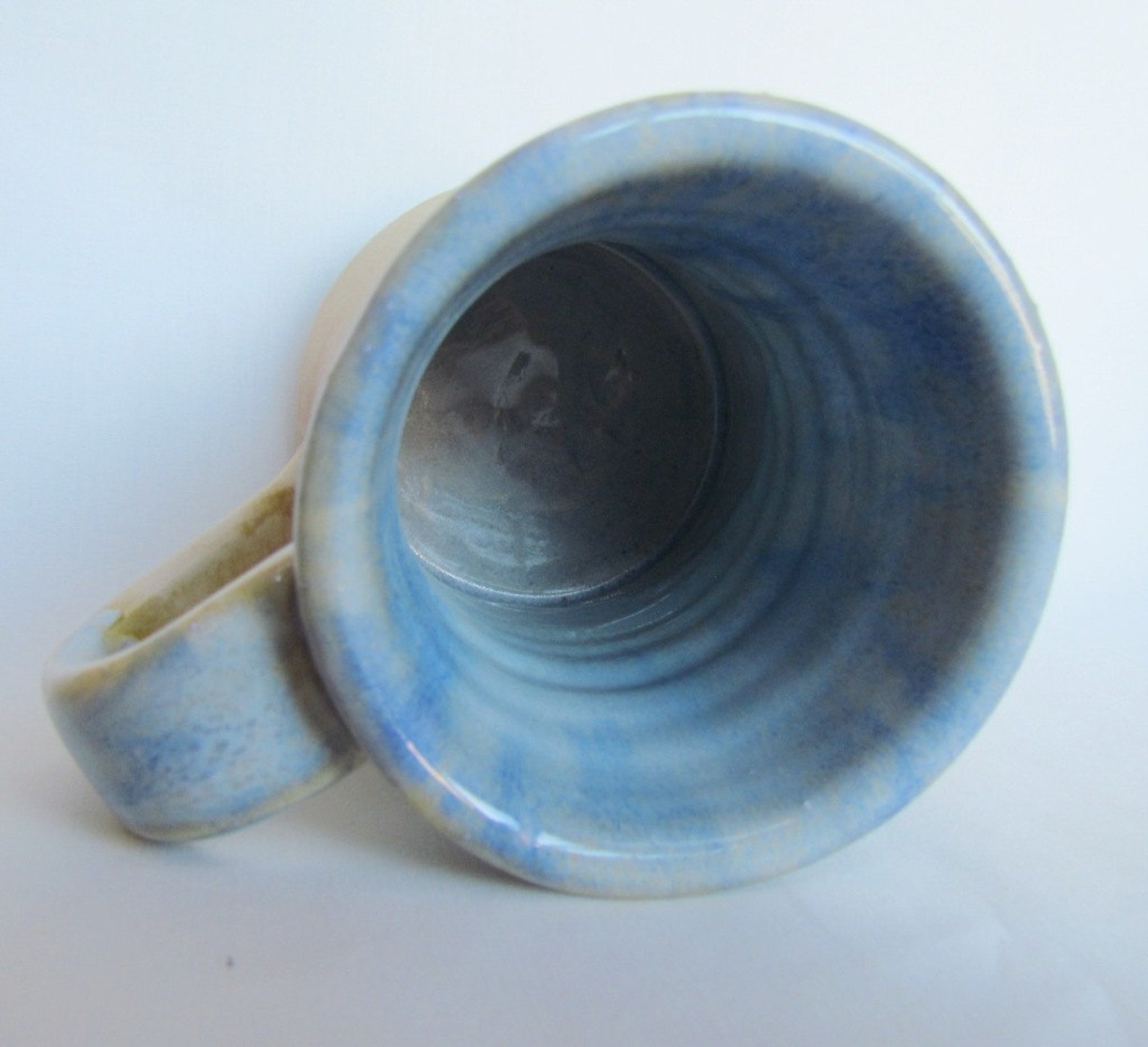 Sky Blue Mug Cup Handmade Pottery - Etsy