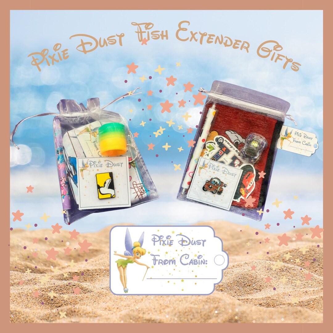 Pixie Dust Fish Extender Gift Bags With Tags - Etsy