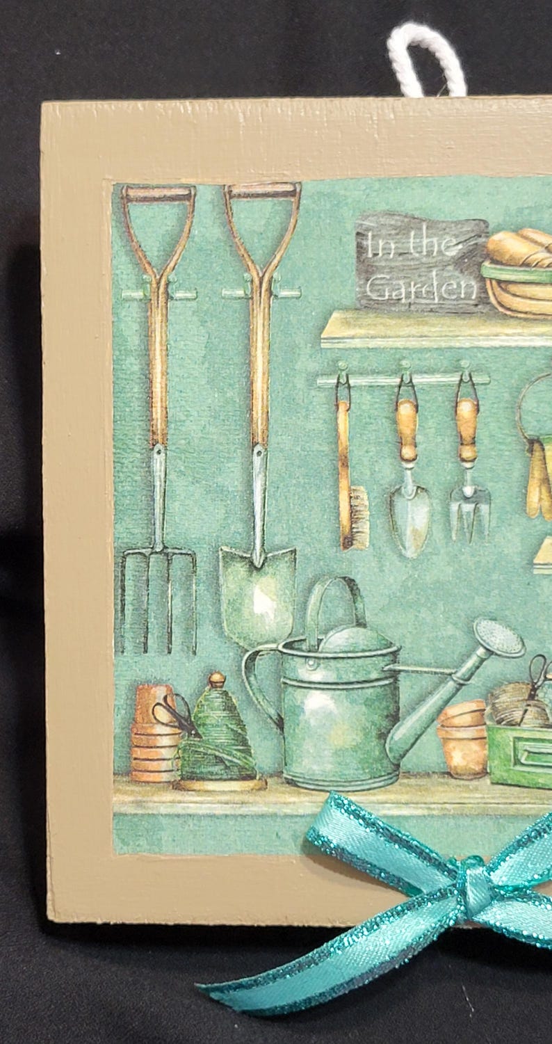 Garden Tools Wall Art: Spring/summer Decor - Etsy