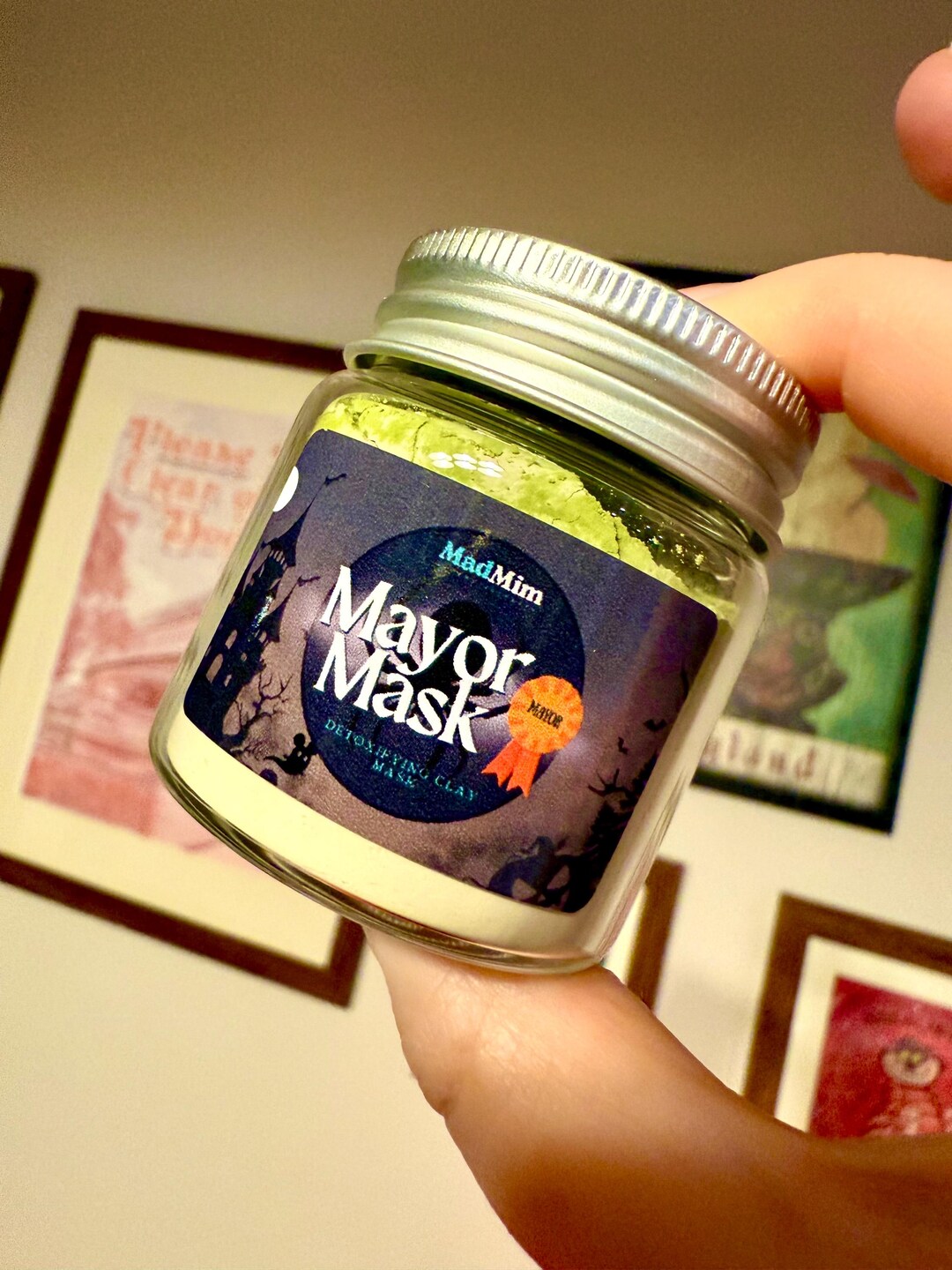 Green Clay & Matcha Face Mask (50ml) | Mayor Mask - Etsy