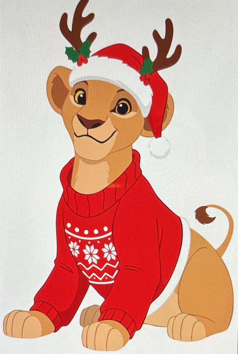 Christmas Decoration/simba/scar/timón/pumba/coroplast Figures All ...