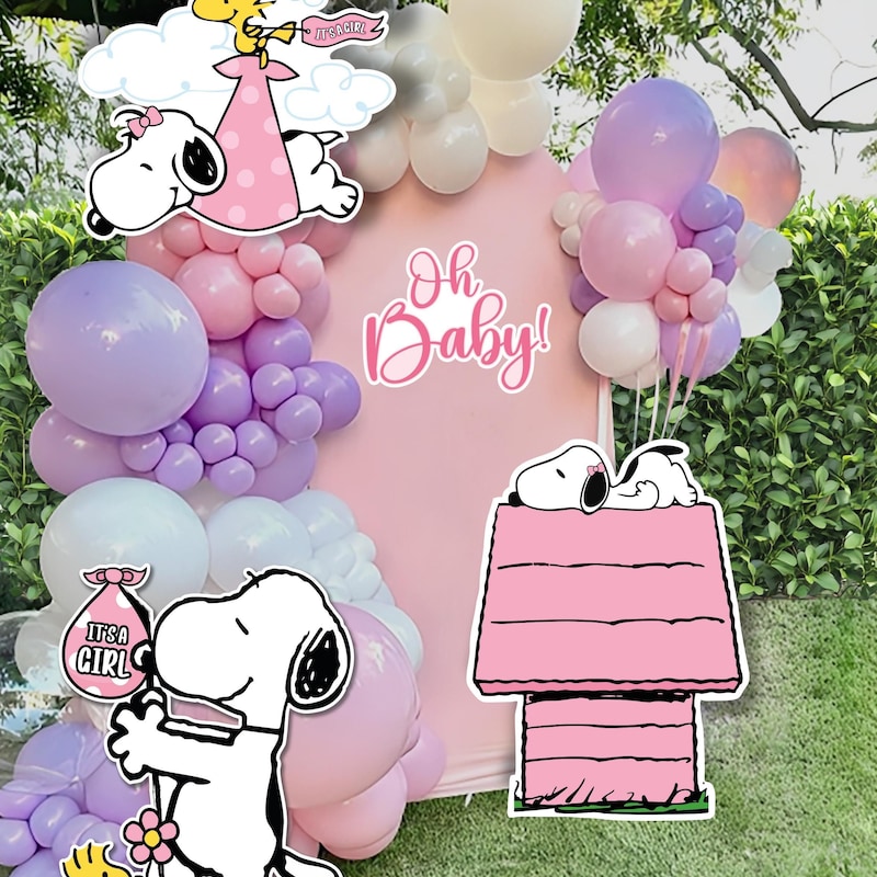 Snoopy Outdoor Decor - Etsy