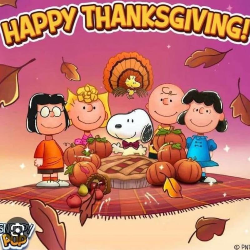 Snoopy Thanksgiving - Etsy