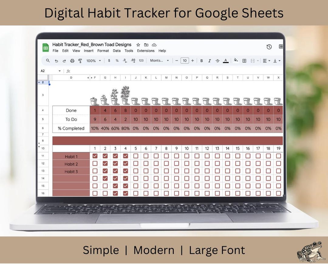 Interactive Habit Tracker Grow Your Habits & Plants Fun Habit-forming ...