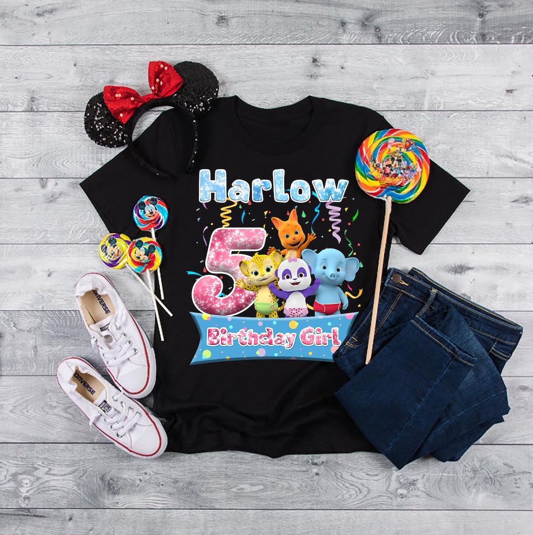 Word Party Family Shirts, Tilly Word Party Birthday, Word Party T-shirt ...