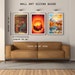 CACTUS COWBOY Framed Western Poster, Desert Cowboy Art, Cactus Scene ...