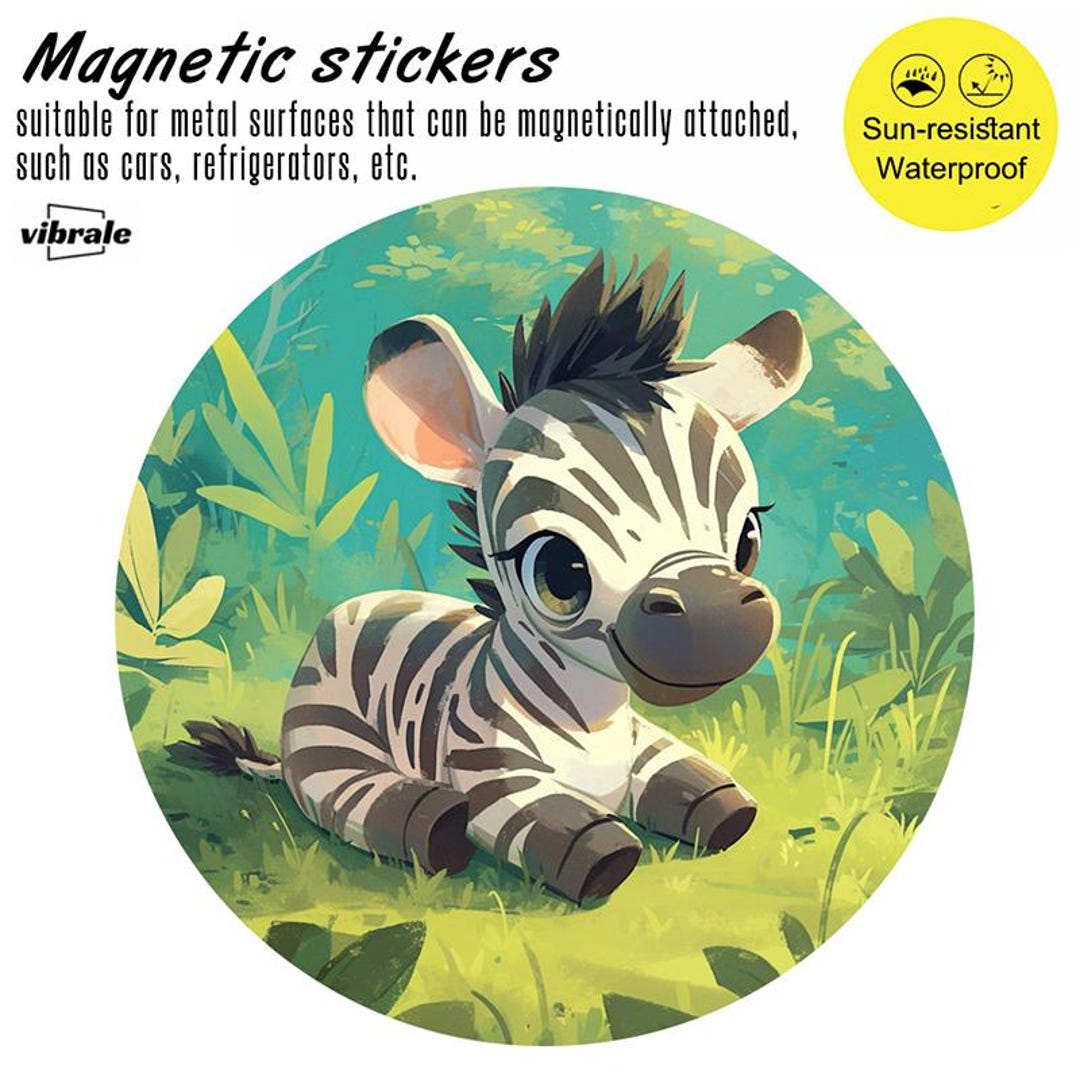 Zebra Sticker / Animal / Car Stickers / Car Window Sticker ...