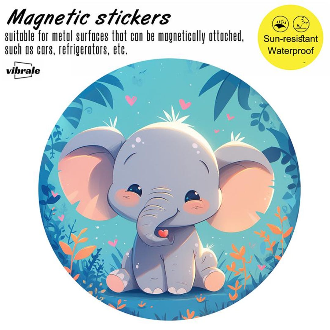 Elephant Sticker / Animal / Car Stickers / Tailgate Sticker ...