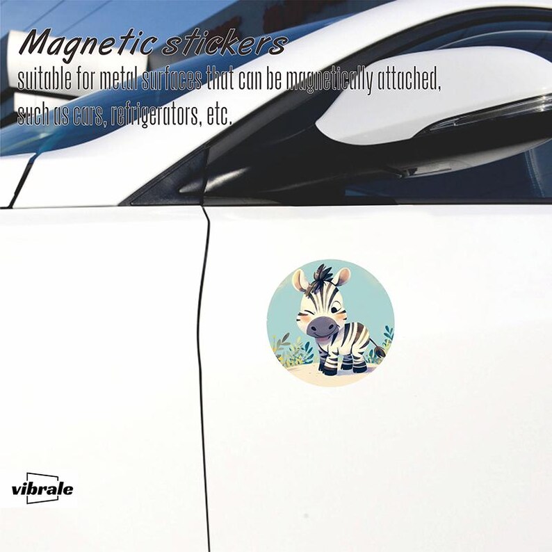 Zebra Sticker / Car Stickers / Animal / Bumper Sticker / Personalized ...