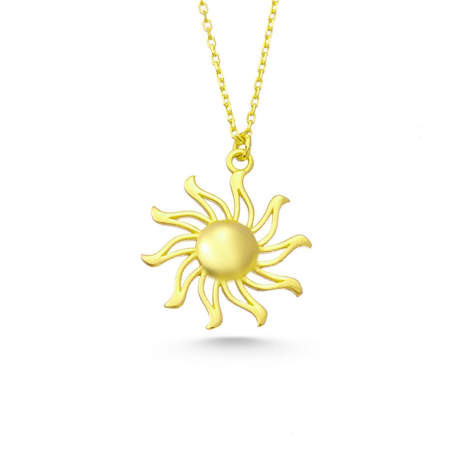Shining Sun Pendant - Etsy