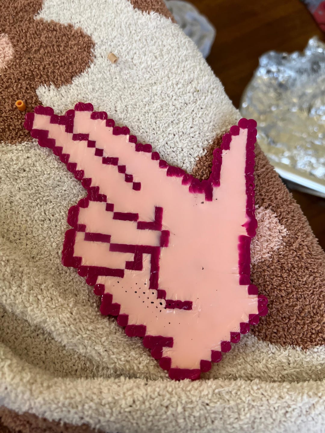 Gun Finger Perler Necklace Kandi Dnb - Etsy