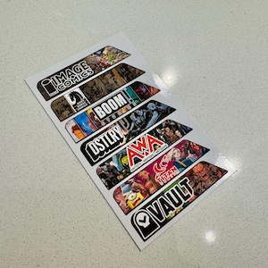 Custom Comic Books Divider Labels, Comic Labels, Comic Stickers ...