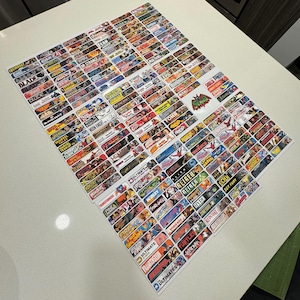 Custom Comic Books Divider Labels, Comic Labels, Comic Stickers ...