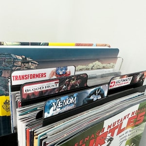 Custom Comic Books Divider Labels, Comic Labels, Comic Stickers ...