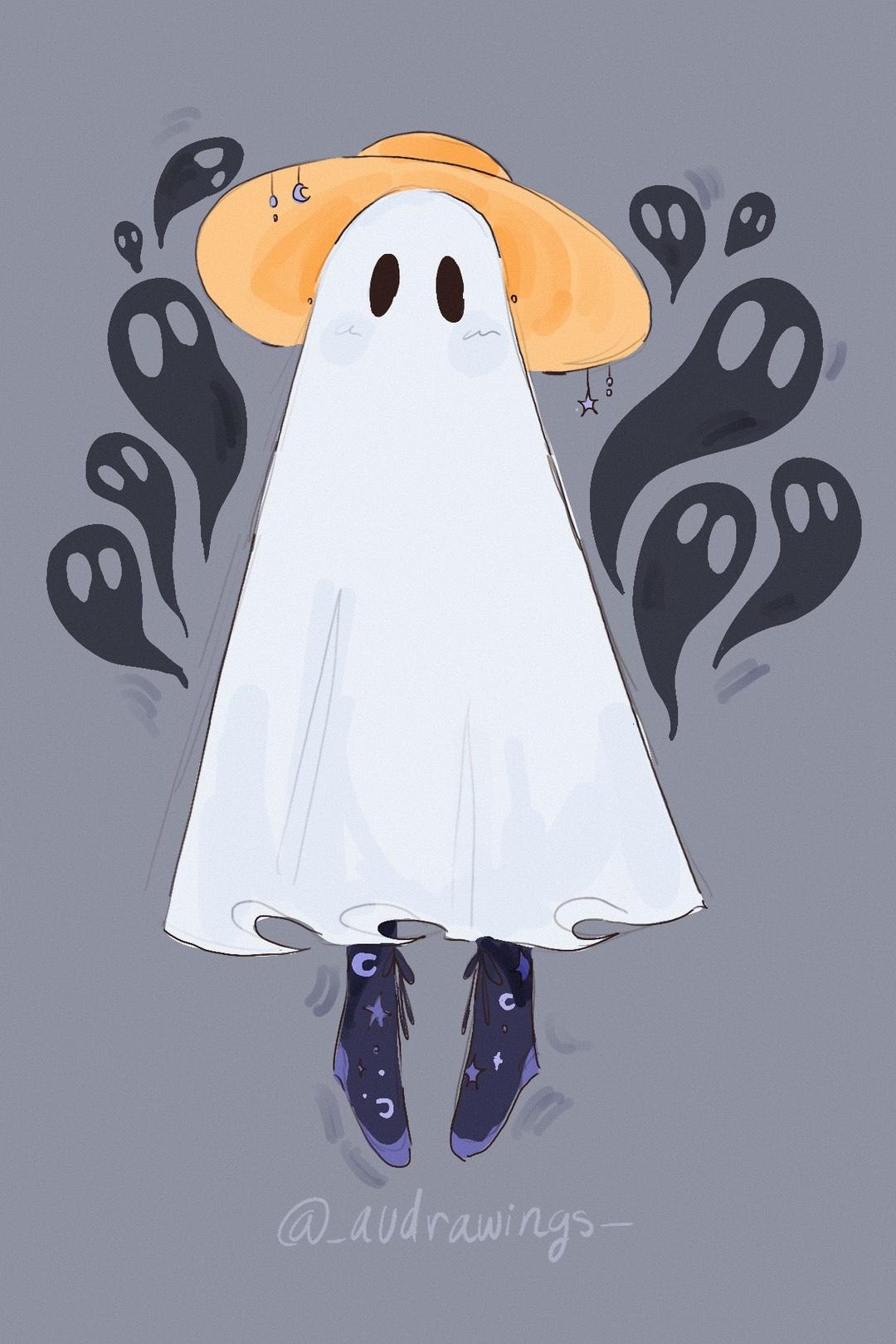 Ghost Art Prints - Etsy