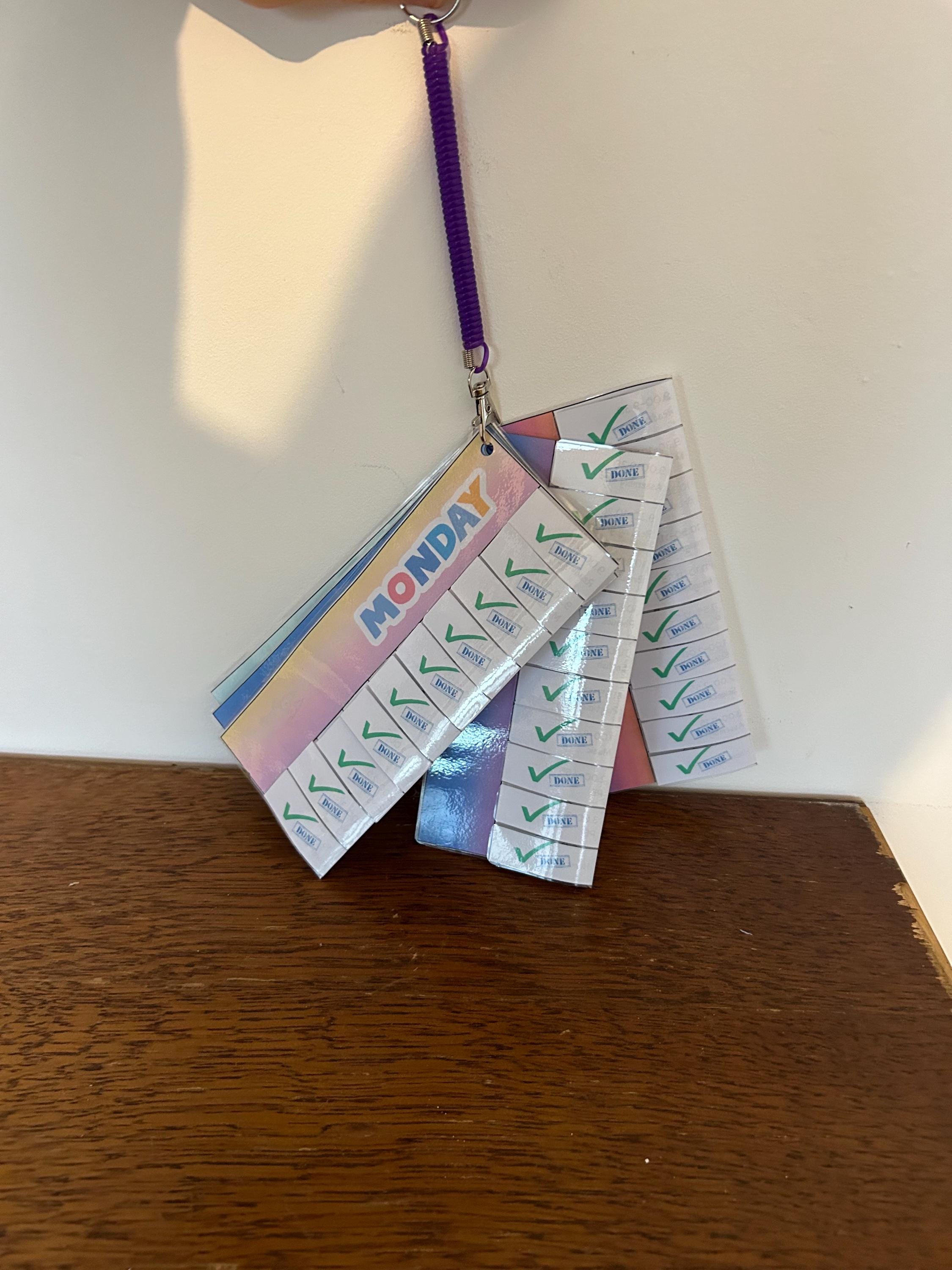 Visual School Timetable Personalised - Etsy