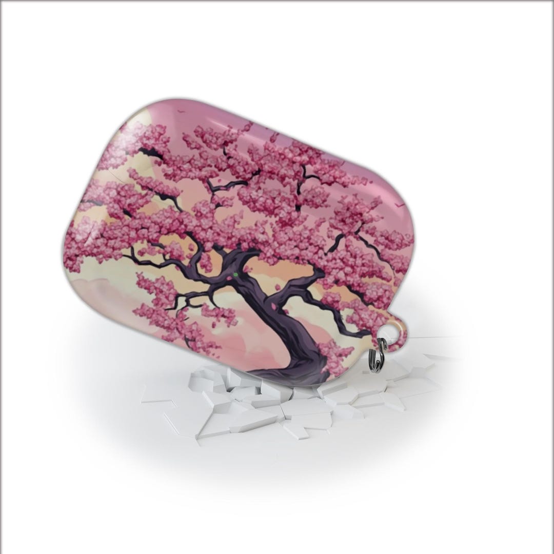 Japanese Flowering AirPod Case Cherry Tree Cover Fits AirPod Pro Case ...