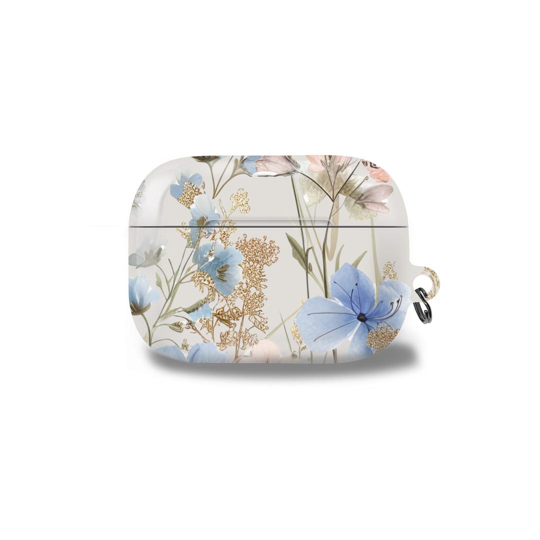 Watercolor Flower AirPod Case Meadow Cover Fits AirPod Pro Case ...