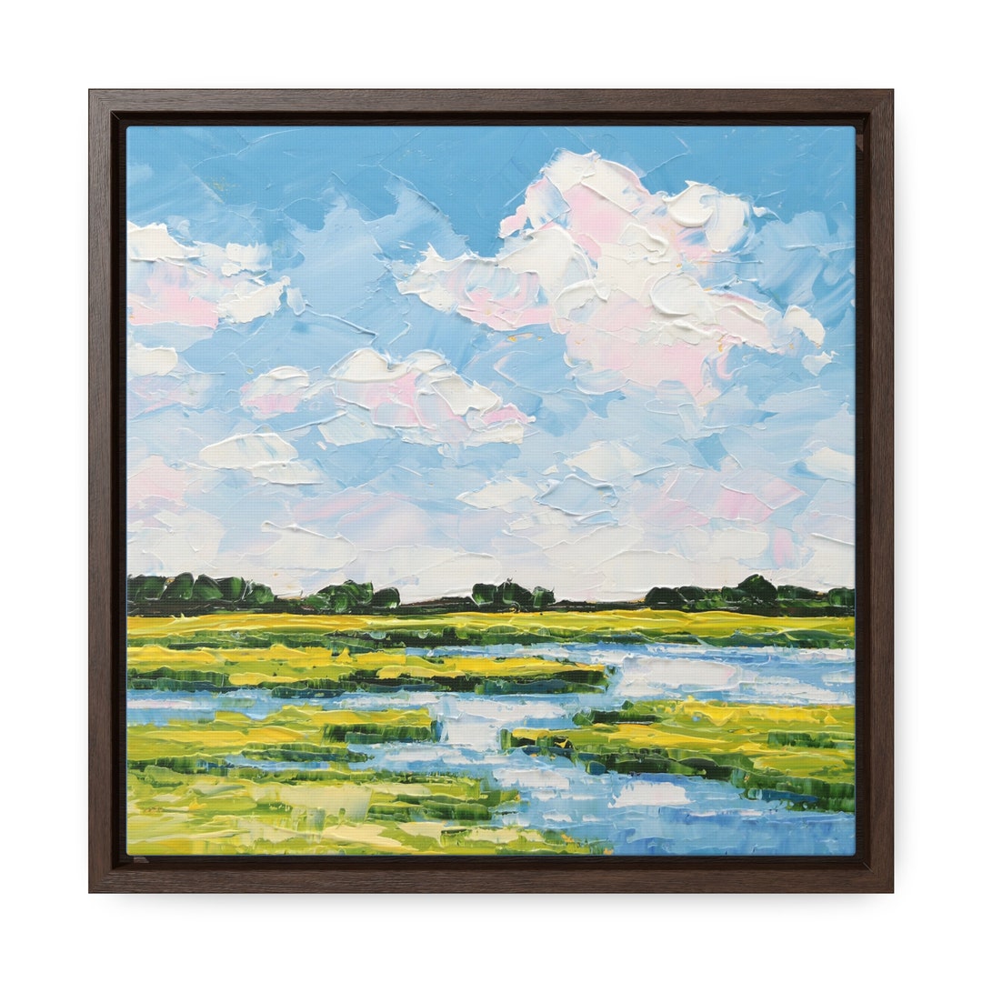Landscape Art Print - Marsh Print - Marsh Wall Art - Low Country Print ...