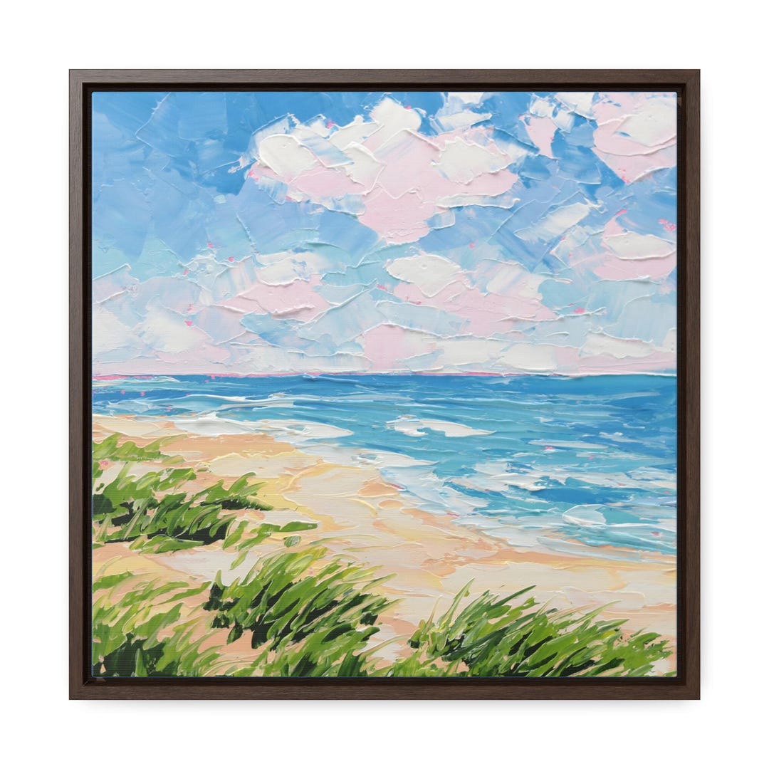 Seashore Art Print, Abstract Beach Art Home Decor, Beach Sand Dunes ...