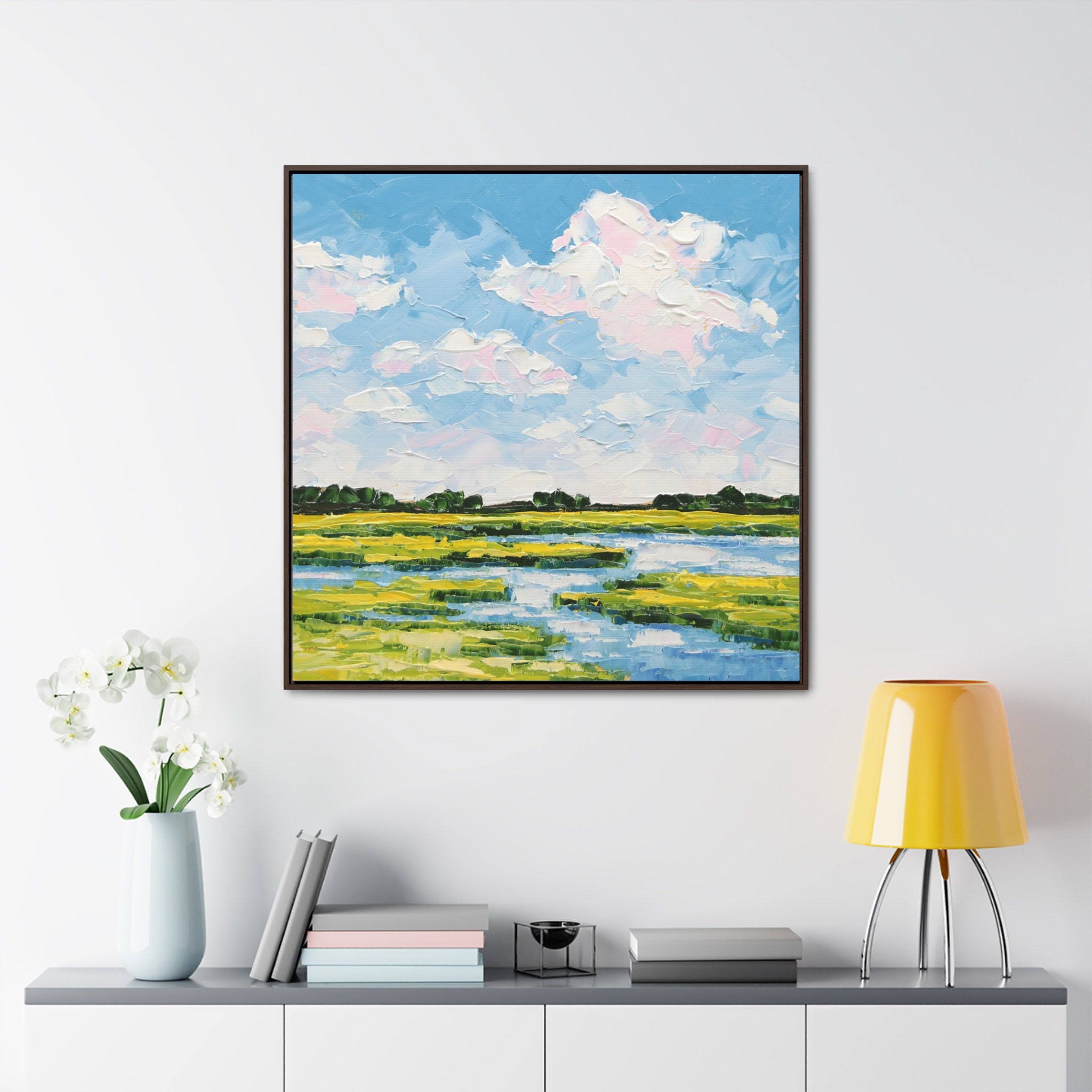 Landscape Art Print - Marsh Print - Marsh Wall Art - Low Country Print ...