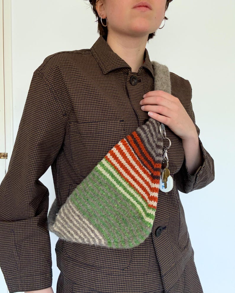 Felted Cross Body Bag Pattern PDF - Etsy