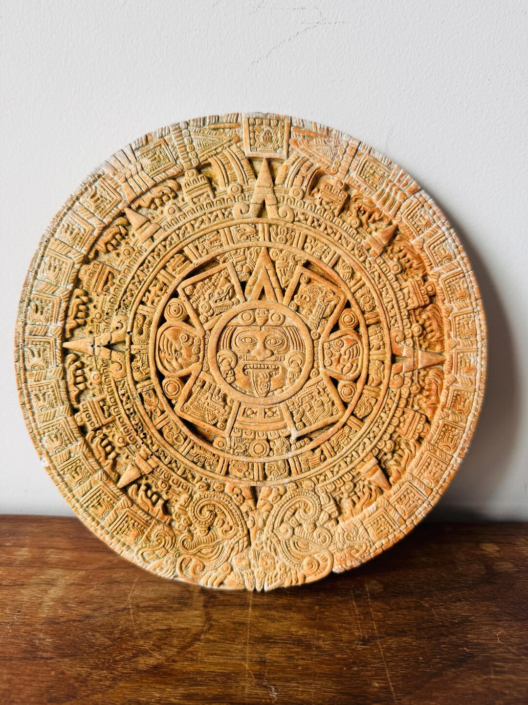 Mexican Archaeological Aztec Sun Stone Calendar, 8 Wall Hanging - Etsy