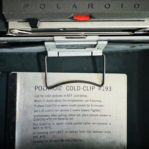 Vintage Polaroid Automatic Land Camera 101 W/ Cover, Strap, Flash ...