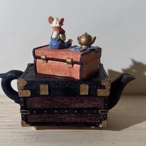 Vintage Traveling Mouse Music Box, Plays 'it's a Small World' - Etsy