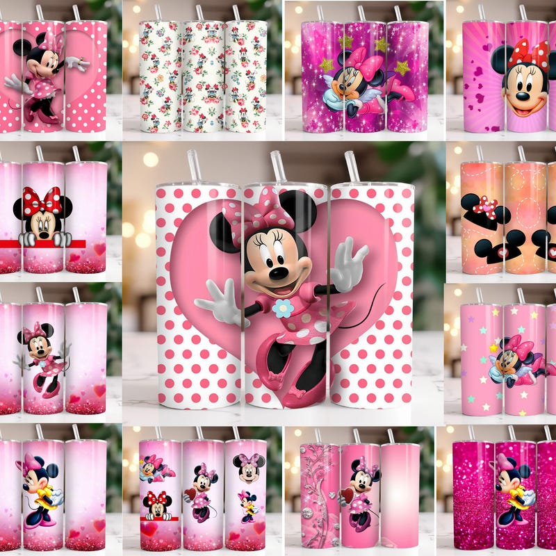 Minnie Mouse Cup - Etsy