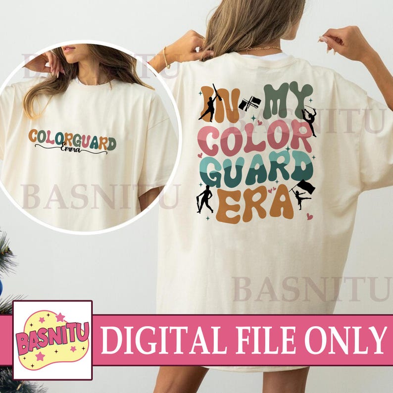In My Color Guard Era Digital Png File for Shirt, Color Guard Png ...