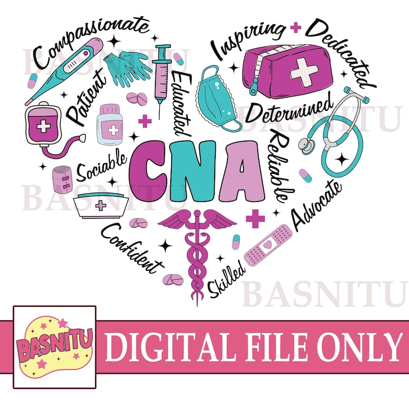 Cna Clipart - Etsy