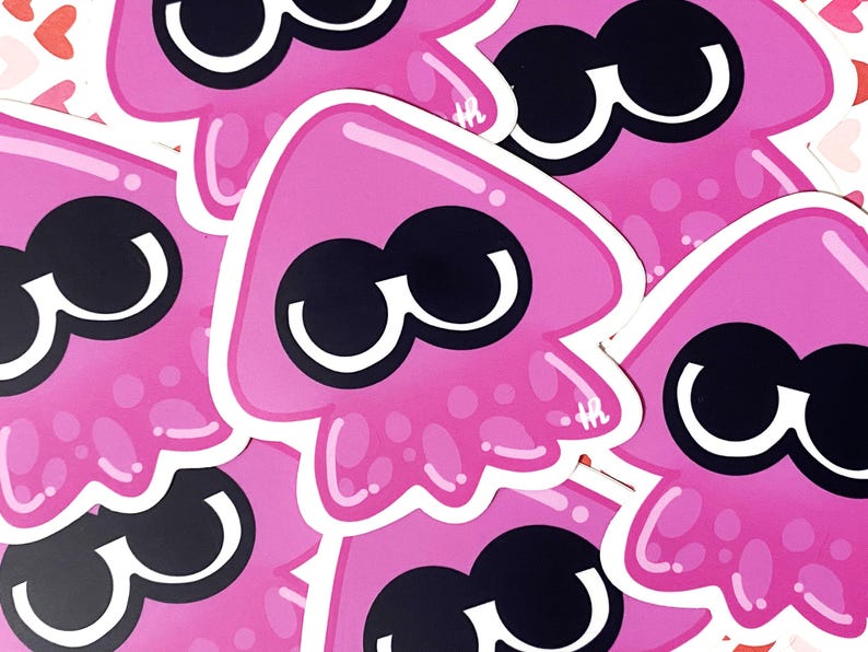 Squid Decal Sticker - Etsy