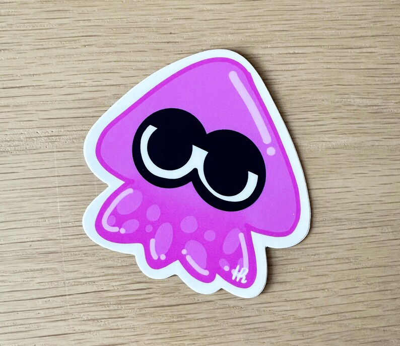 Squid Decal Sticker - Etsy