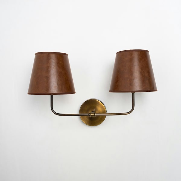 Vintage Double Arm Sconce - Etsy