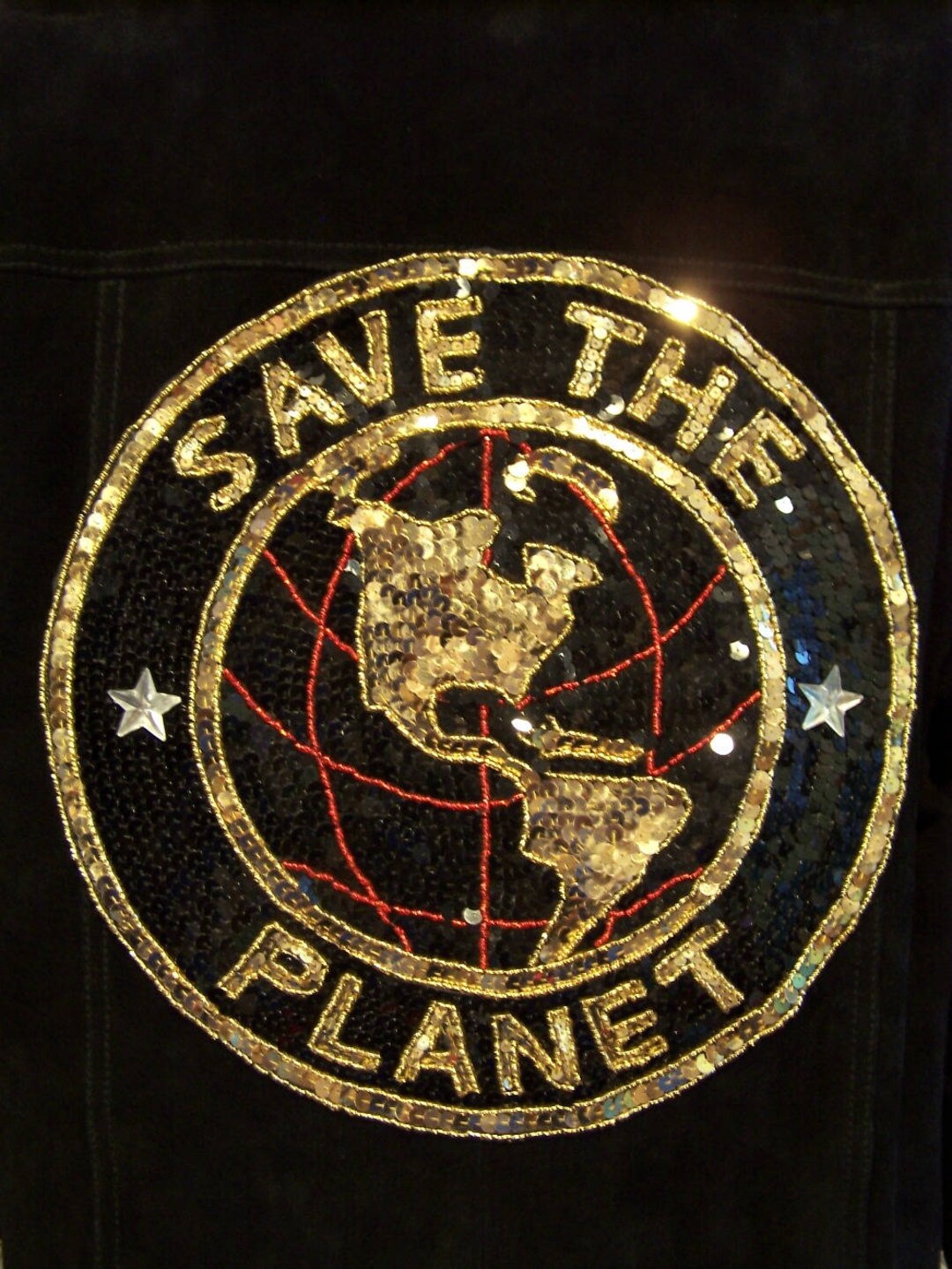 Black Leather Jacket Suede Winter Coat Save the Planet Upcycled ...