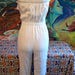 70s Romper White Gauzy Strapless Summer Sunsuit Size L - Etsy