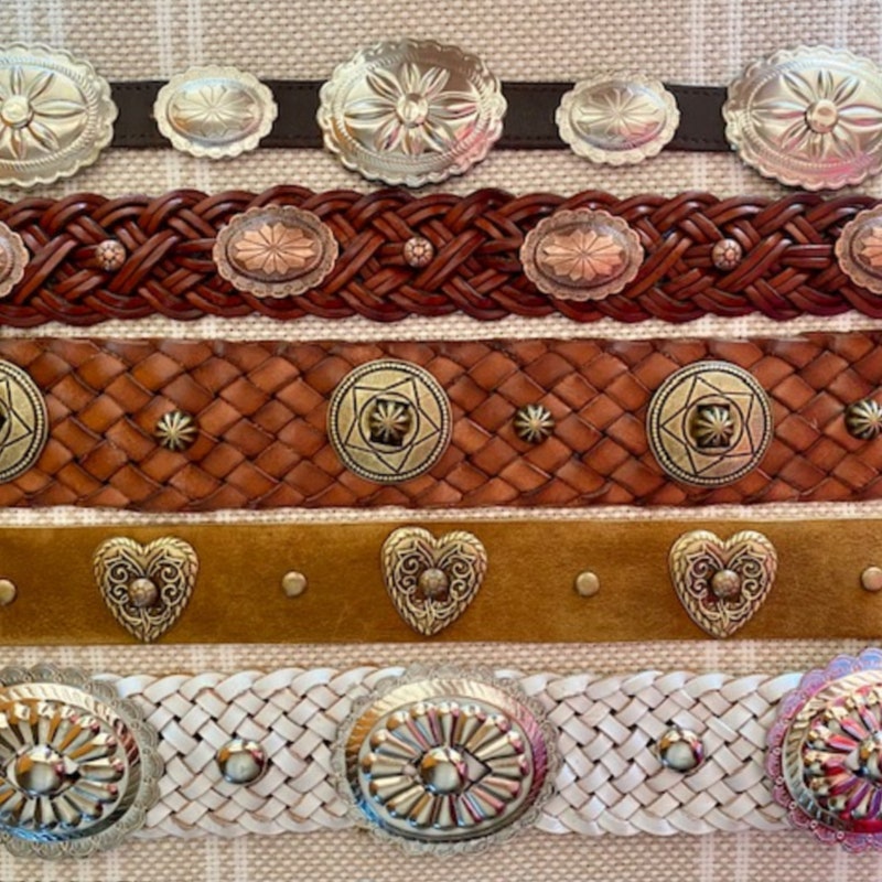 Mexican Concho Belt - Etsy