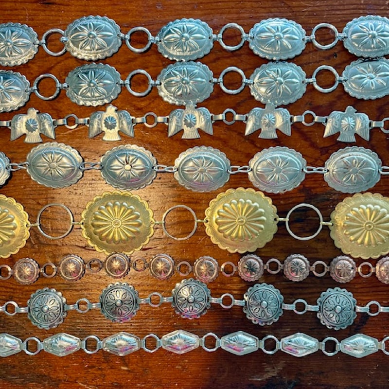 Large Concho Belt - Etsy