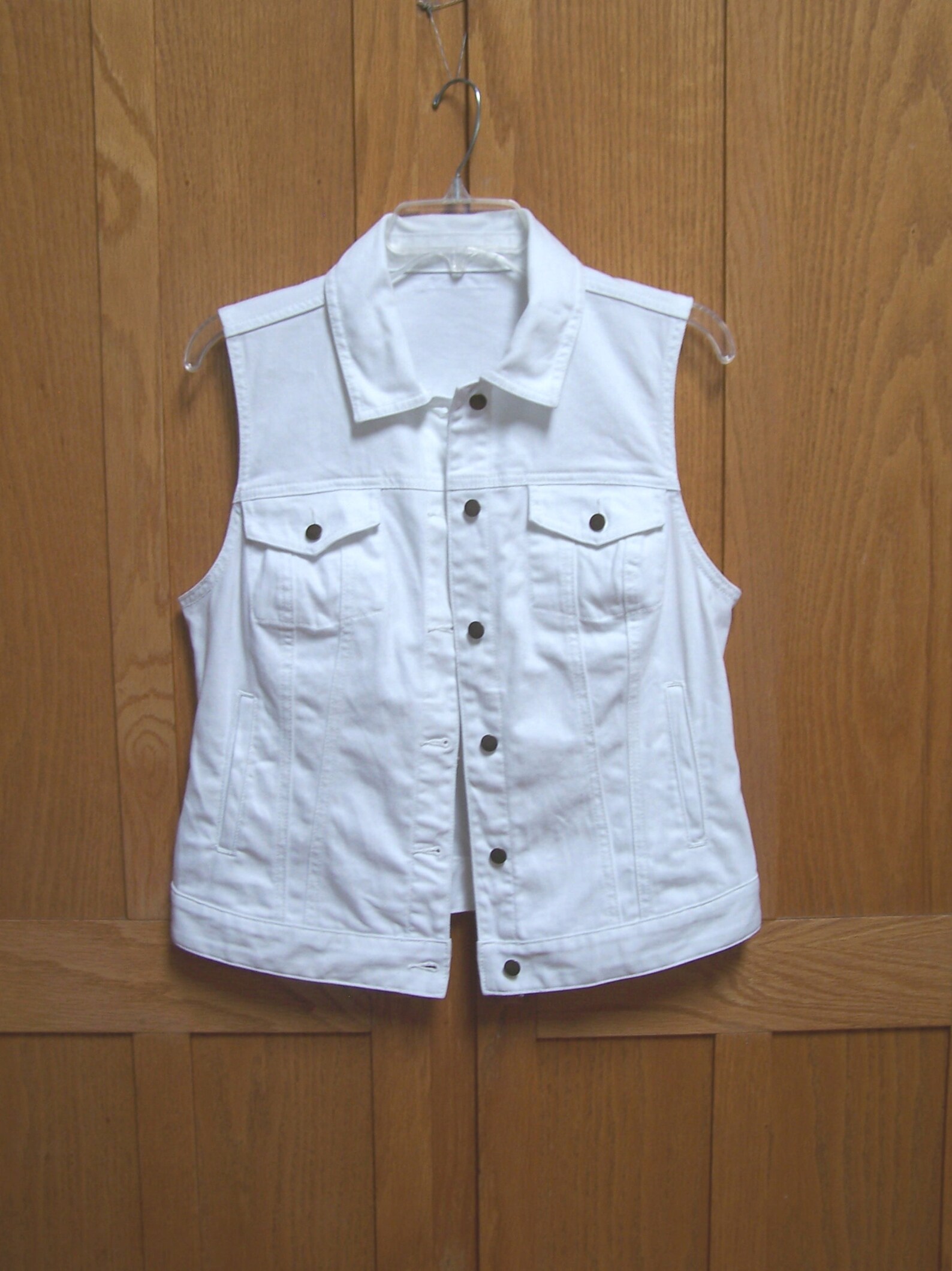 White Denim Jacket Embroidered Horse Cowgirl Ranch Coat Eco | Etsy