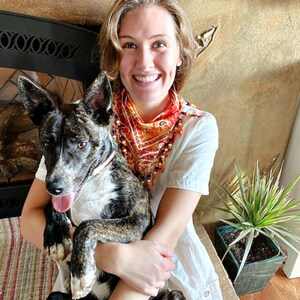 Bandana Western Scarf Cowgirl Vintage Neckerchief Upcycle in Bold ...