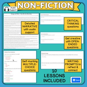 SCIENCE Energy & Work Types of Energy Kinetic Energy Potential Energy ...