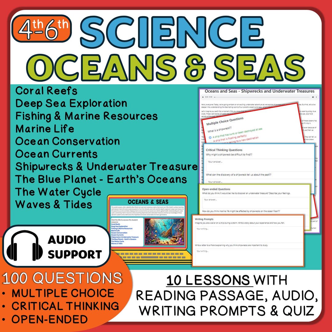 SCIENCE Oceans and Seas Coral Reefs Marine Life Underwater Blue Planet ...