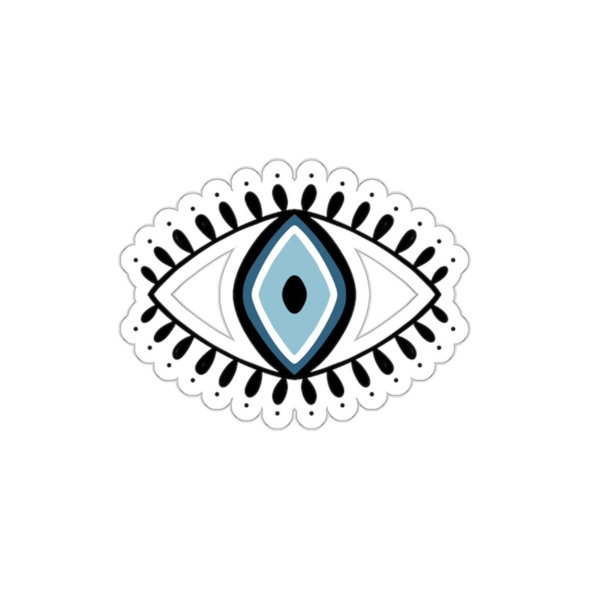 Evil Eye Sticker for Bottles, Computers, Laptops, Ipads Etc - Etsy