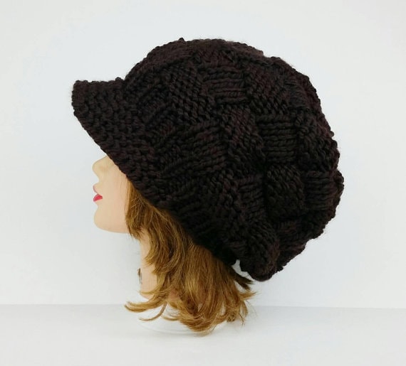 PDF PATTERN ONLY Newsboy Hat Pattern Knitting Patterns for | Etsy UK