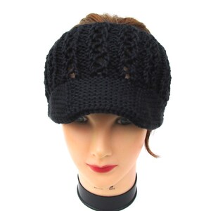 PDF PATTERN ONLY - Knit Visor Pattern, Knitting Patterns for Women, Sun ...