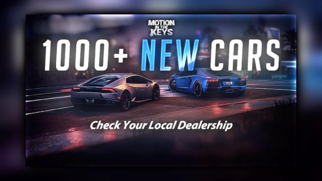 1000 Fivem Car Pack Custom Car Models Fivem Ready - Etsy